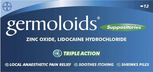 Order dd germoloids supoositoriesdual action hemoriod suppositories 12 ...
