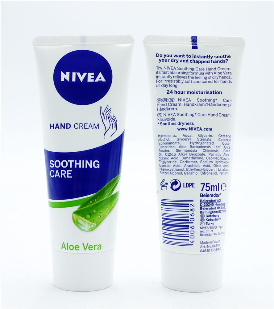 Order nivea hand cream soothing care aloe vera Online | Online4Pharmacy