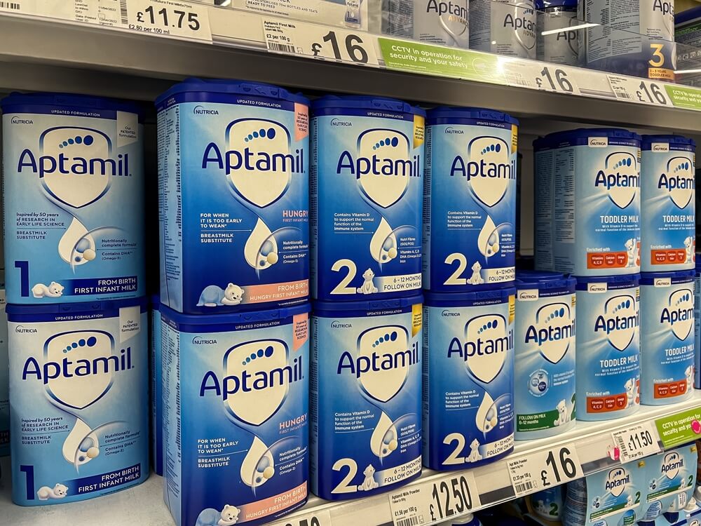 is aptamil milk good for babies